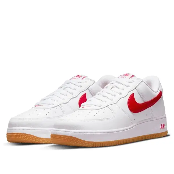 Nike Force 1 Low "color Of The Month - White/red