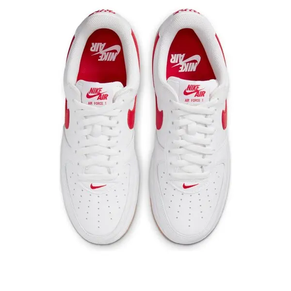 Nike Force 1 Low "color Of The Month - White/red