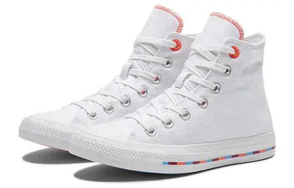 CONVERSE Chuck Taylor All Star Varsity Remix High Top Sneakers - White