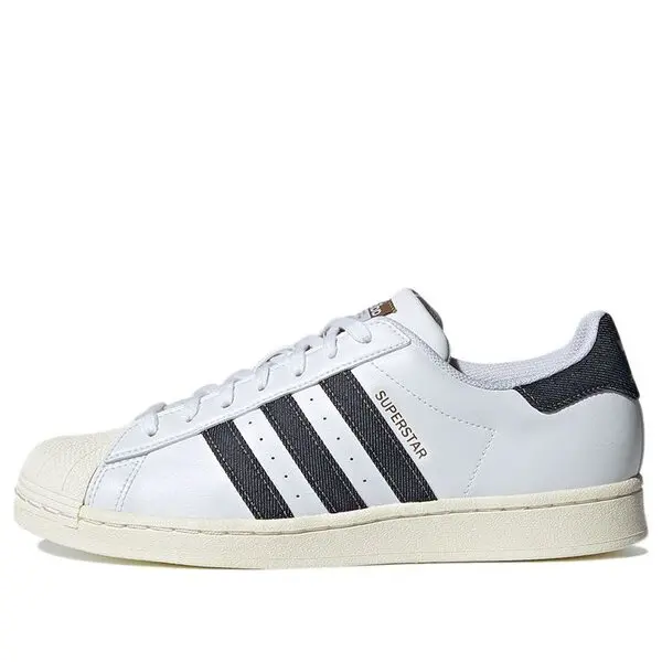 Adidas Originals Superstar Sneakers - White/blue