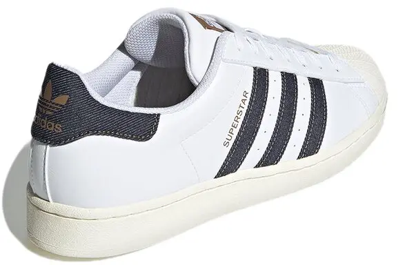 Adidas Originals Superstar Sneakers - White/blue