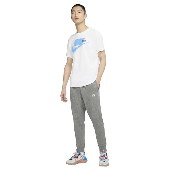 Nike Club Knit Lacing Sports Long Pants Dark Grey - Gray