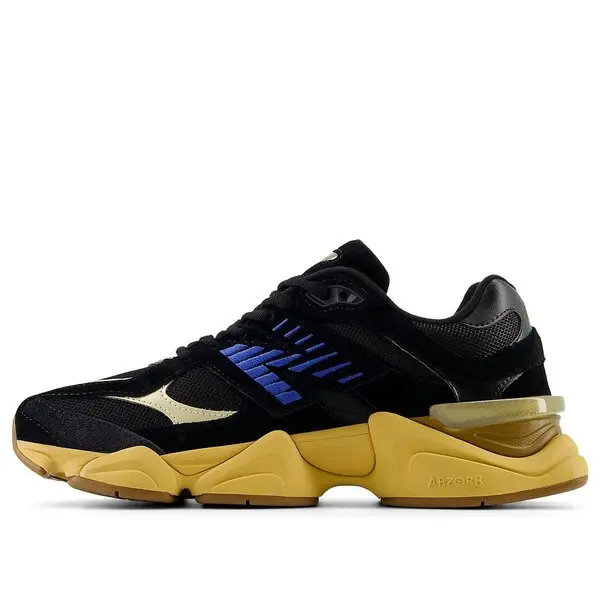 NEW BALANCE 9060 Sneakers - Black/royal Blue/gum