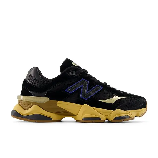 NEW BALANCE 9060 Sneakers - Black/royal Blue/gum