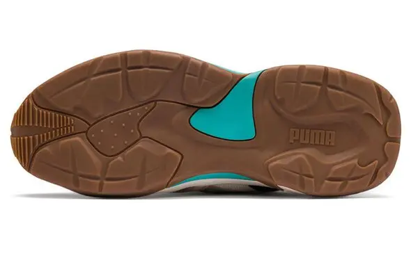 PUMA Thunder Disc Low Top Sneakers - Gray/khaki