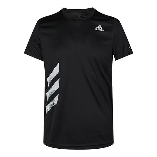 Adidas Run It Tee Pb Sports Short Sleeve - Black