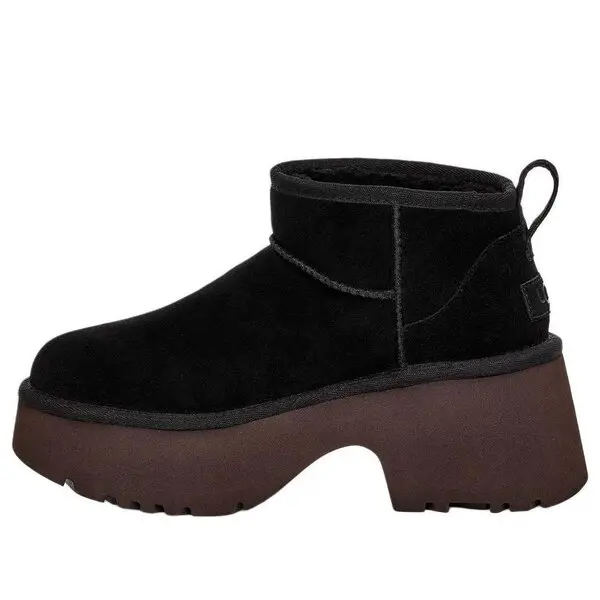 UGG Classic Ultra Mini New Heights Boots - Black