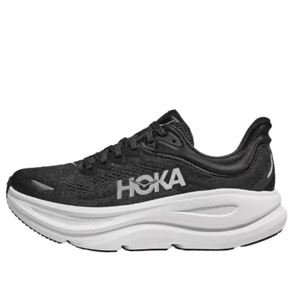 Hoka One One Bondi Athletic Shoes - Black/white