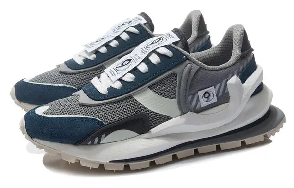LI-NING Eternal 92 Low Top Sneakers - Grey/blue/white