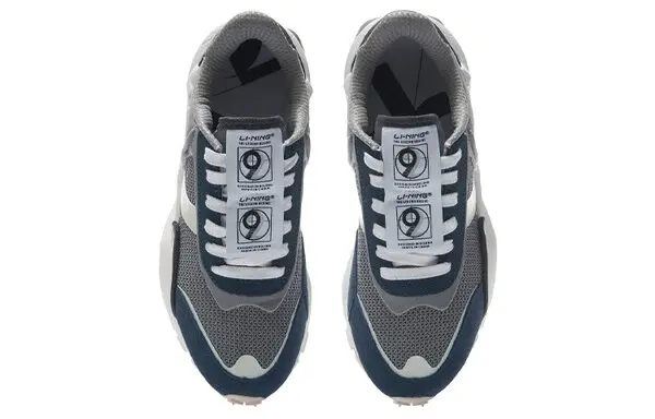 LI-NING Eternal 92 Low Top Sneakers - Grey/blue/white
