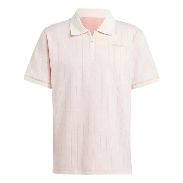 Adidas Premium Polo Shirt Asia Sizing 'beige - Wonder White