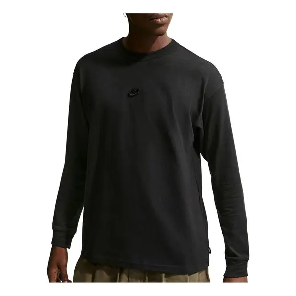 Nike Premium Essentials Long-sleeve T-shirt - Black