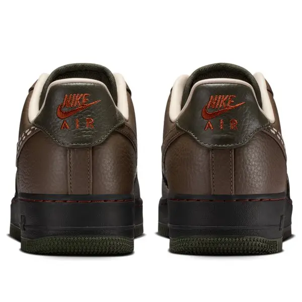 Nike Force 1 Low Sneakers - Sequoia/black/cream Ii