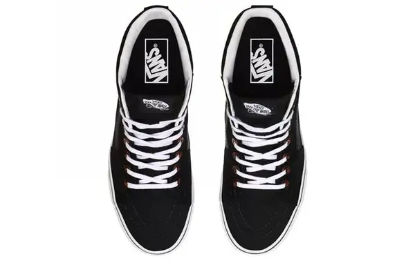 VANS Sk8-hi High Top Lace-up Sneakers - Black