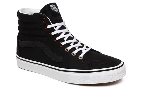 VANS Sk8-hi High Top Lace-up Sneakers - Black