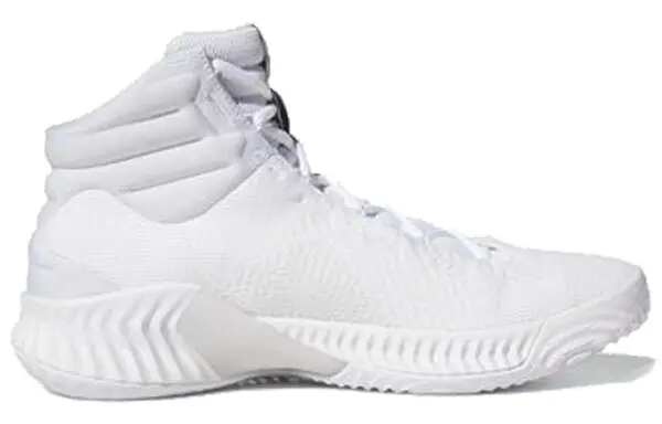 Adidas Pro Bounce 2018 High Top Basketball Sneakers - White/black