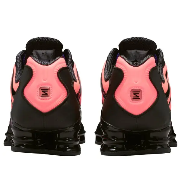 Nike Shox Tl Athletic Sneakers - Court Purple/black/hot Lava