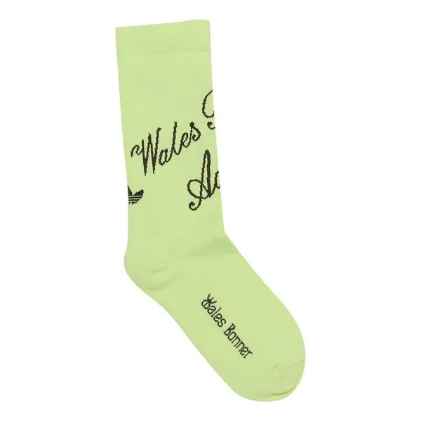 Adidas X Wales Bonner Short Socks - Yellow