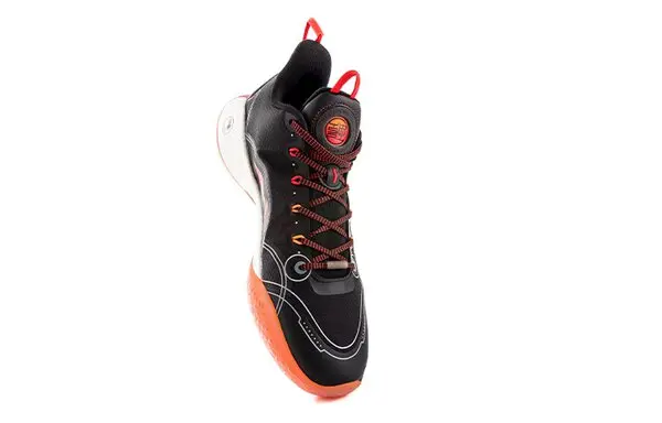 LI-NING Yushuai 14 Low "dark Fire" Sneakers - Black/orange/red