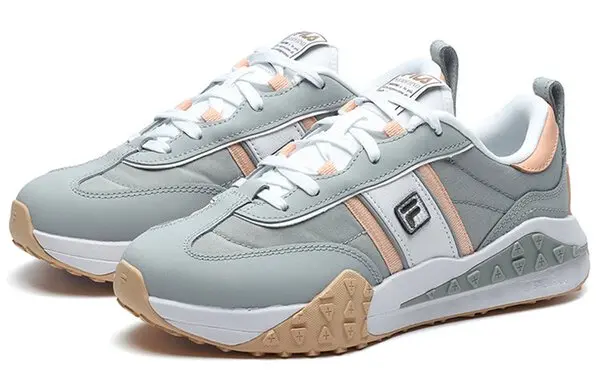 FILA Brick Sneakers - Grey/white/pink