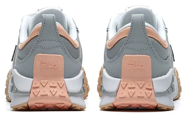 FILA Brick Sneakers - Grey/white/pink