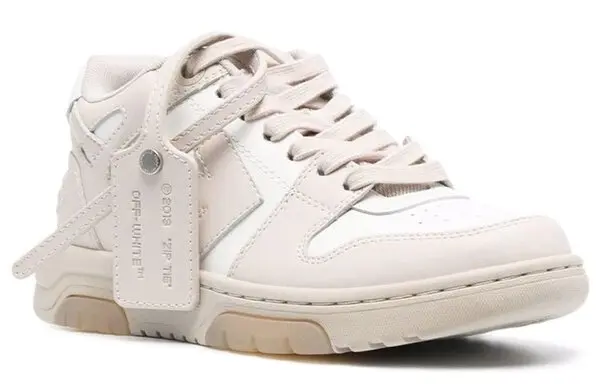 Off-White Out Of Office Low-top Sneakers - White/beige