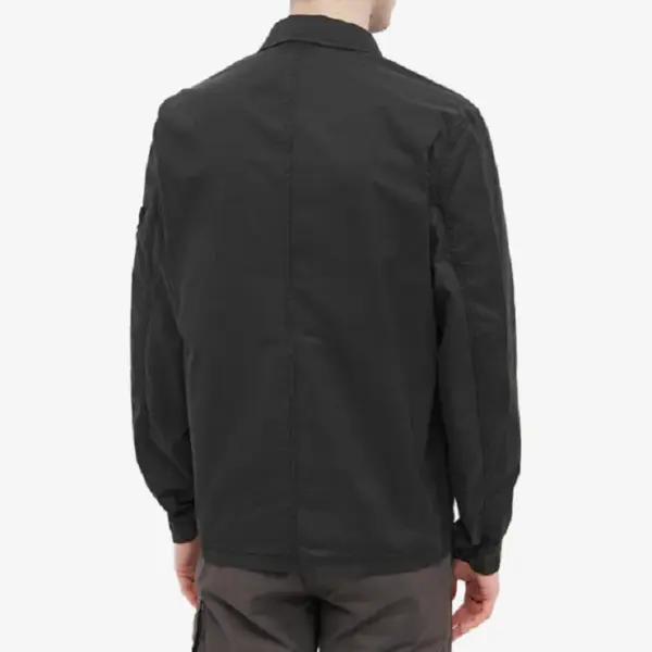 Stone Island Supima Cotton Shirt Jacket - Black