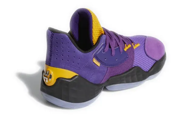 Adidas Harden Volume 4 'su Casa Mi Casa Los Angeles Lakers' Sneakers - Purple