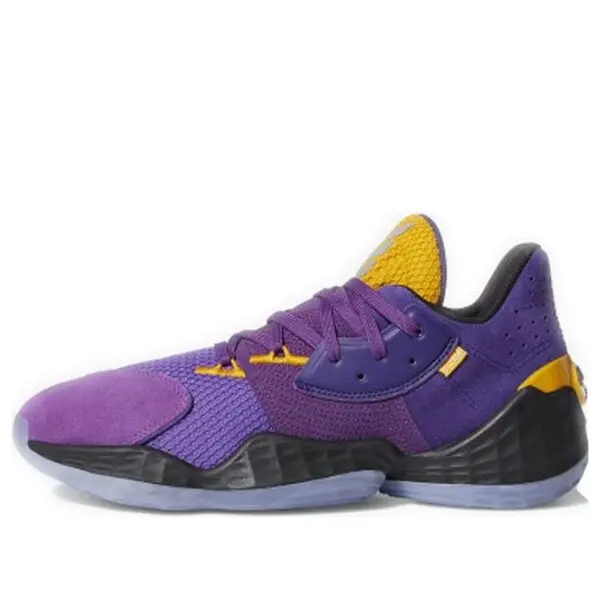 Adidas Harden Volume 4 'su Casa Mi Casa Los Angeles Lakers' Sneakers - Purple