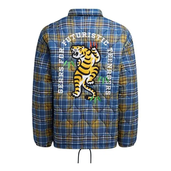 HUMAN MADE Quilted Check Coach Jacket