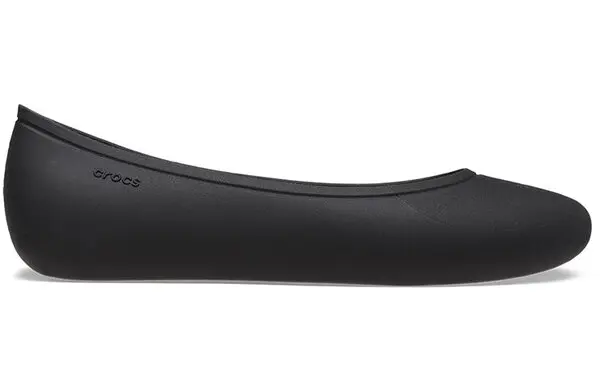 CROCS Brooklyn Ballet Flats - Black