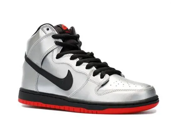 Nike Dunk High Pro 'steel Reserve' Sneakers - Silver