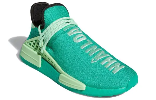 Adidas Pharrell X Nmd Human Race "core " Sneakers - Green