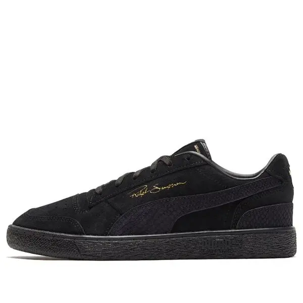 PUMA Ralph Sampson Lo Reptile Low Top Sneakers - Black