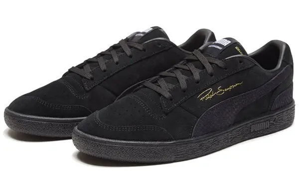 PUMA Ralph Sampson Lo Reptile Low Top Sneakers - Black
