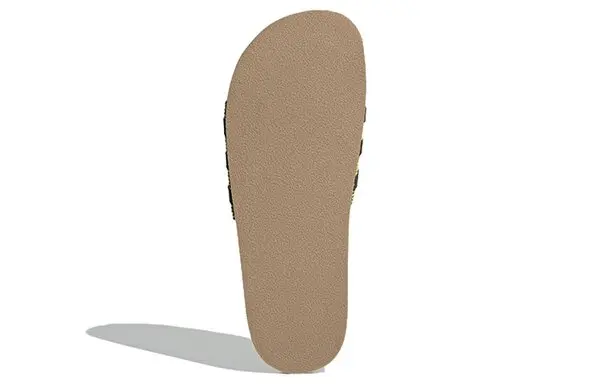 Adidas Adilette Slide 'plant And Grow - Brown