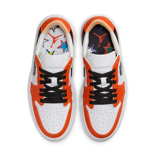 JORDAN 1 Elevate Low Sneakers - White/orange