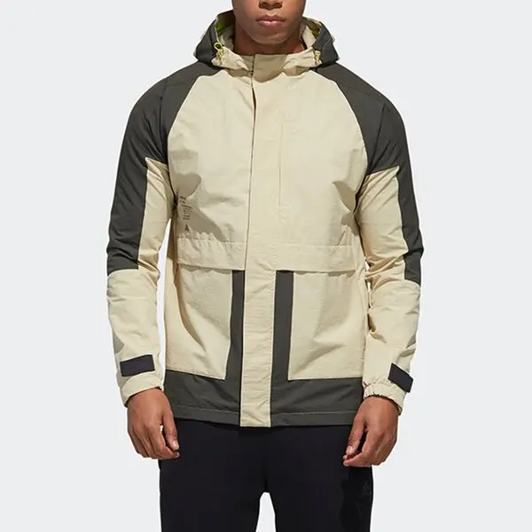 Adidas Th Parkar Hooded Jacket - Brown