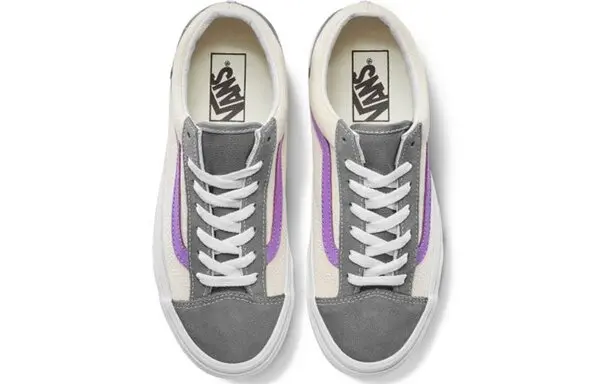 VANS Old Skool Retro Sport Low Top Sneakers - White/purple