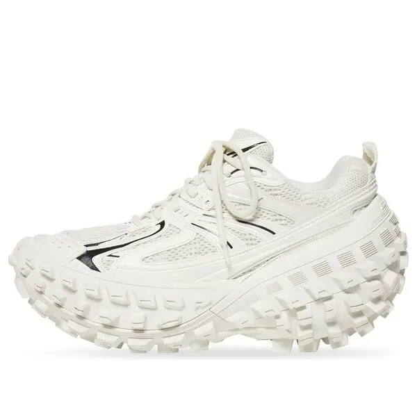 Balenciaga Defender Sneakers - Light Beige/black