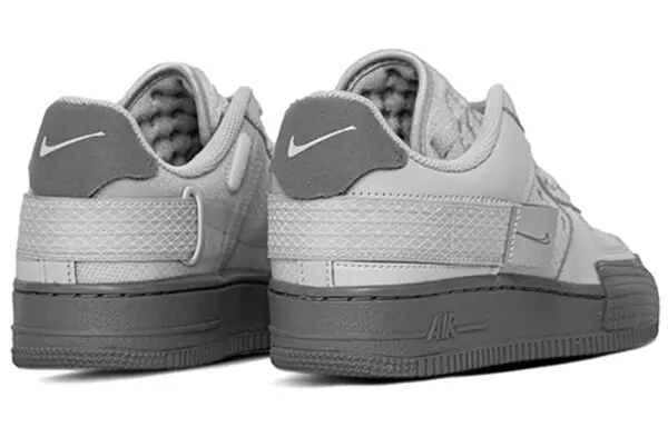 Nike Force 1 Low Top Sneakers - Grey