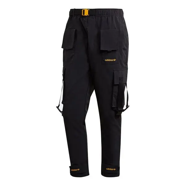 Adidas Originals Tech Pant Multiple Pockets Cargo Sweatpants - Black