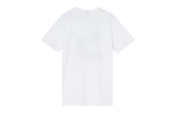 PUMA Casual Sports Round Neck Breathable Short Sleeve - White