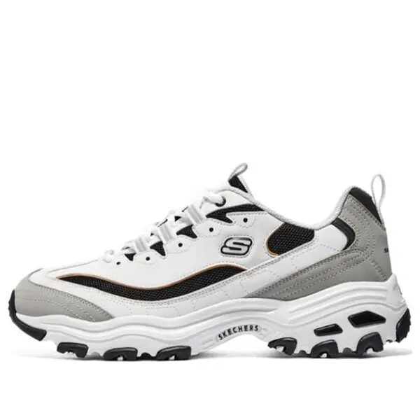 Sketchers Dlites 1.0 Sneakers - Black/white/grey