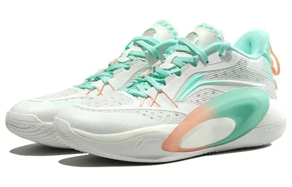 LI-NING Blast Se Mid Sneakers - White/green