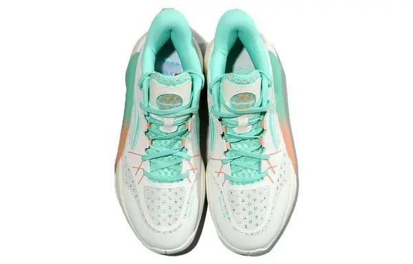LI-NING Blast Se Mid Sneakers - White/green