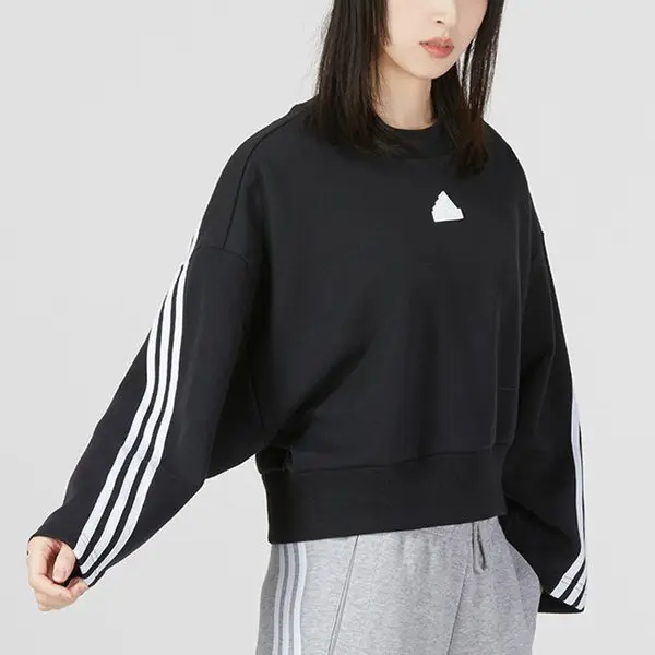 Adidas Future Icons 3-stripes Cropped Sweatshirt