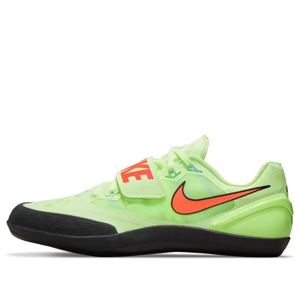 Nike Zoom Rotational 6 Athletic Track Spikes - Green/orange