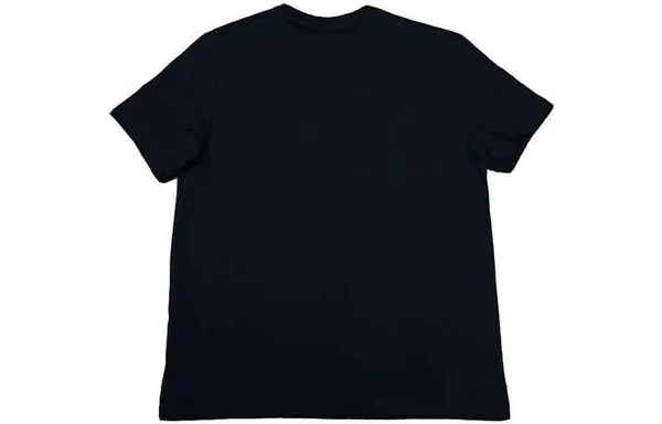 JORDAN Printing Logo Round Neck Short Sleeve 'jumpman - Black