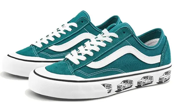 VANS Style 36 Sf Skate Shoes - Green/black
